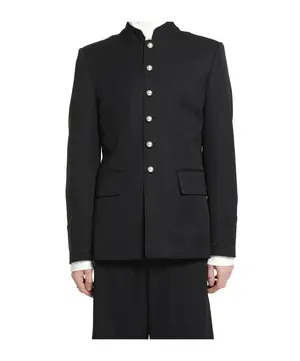 ANN DEMEULEMEESTER Straight-cut Casual Jacket
