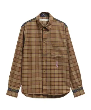Barbour Long Sleeve Shirt - Brown