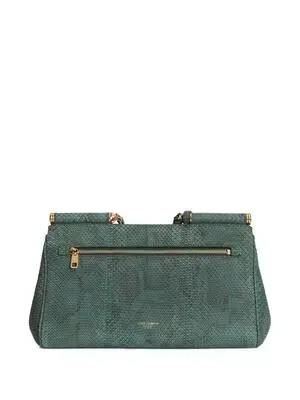 Dolce & Gabbana Medium My Sicily Handbag In Python - Green
