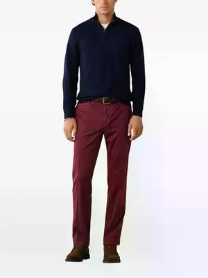 HACKETT  Elbow-patch Sweater - Blue