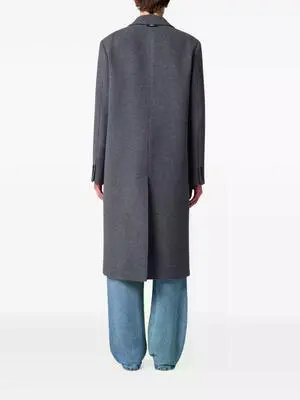 MSGM Double-breasted Peak-lapels Coat