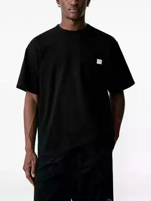 NEIGHBORHOOD Logo-patch Chest-pocket T-shirt - Black