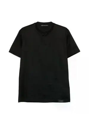 LOW BRAND Logo-patch T-shirt