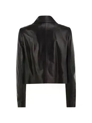 FAY Hook-fastening Leather Jacket