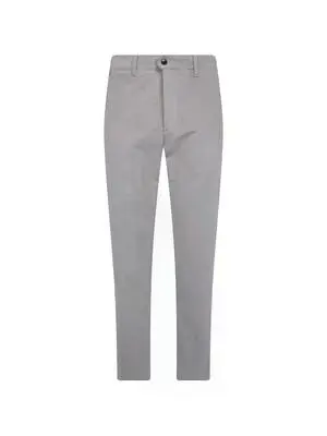 Incotex Corduroy Chino Trousers - White