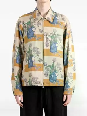 Vowels Collared Jackets For Men