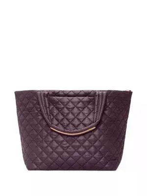 Mz Wallace Small Metro Tote Deluxe Tote Bag - Purple