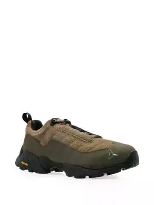 ROA Katharina Leather Sneakers - Brown