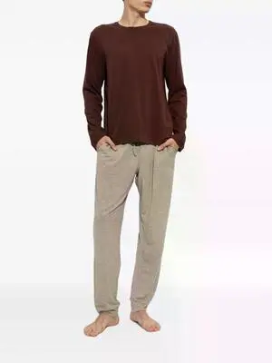 Hanro Living Shirts Long-sleeve T-shirt - Brown