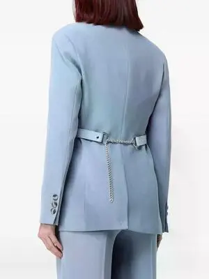 HANITA Belted Chain-detail Jacket