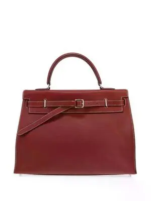 Hermès 2007 Kelly Flat Tote Bag - Red