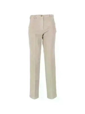 BRIGLIA 1949 Corduroy Straight-leg Trousers - Neutrals