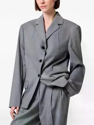 MSGM Darted Single-breasted Jacket