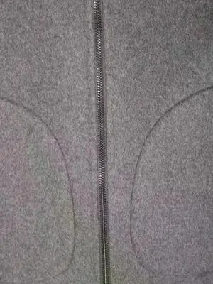 AMARANTO Zip-up Bomber Jacket - Grey