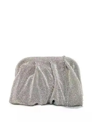 Benedetta Bruzziches La Petite Venus Crystal-embellished Clutch Bag - Silver