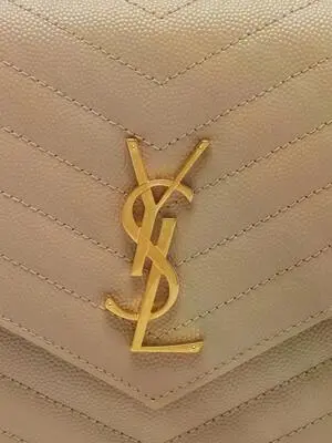 Saint Laurent 2025 Cassandre Matelassé Clutch Bag