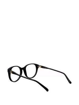 Valentino Garavani Vlogo Signature Round-frame Glasses