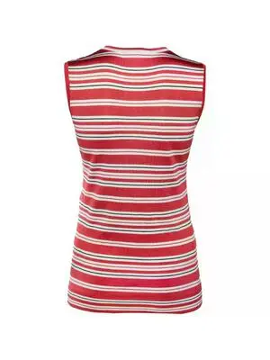 LOUIS VUITTON Striped Knit Top