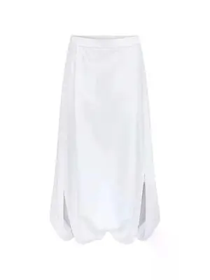 Tibi Jalousie Bubble Midi Skirt