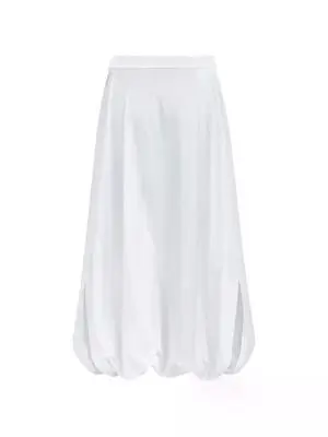 Tibi Jalousie Bubble Midi Skirt