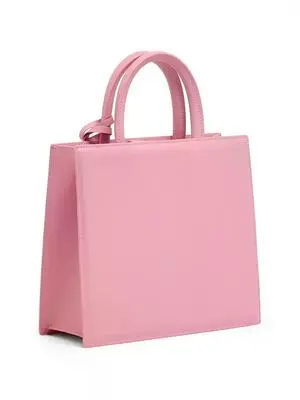 MC2 SAINT BARTH Logo-plaque Square Tote Bag