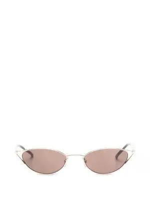 Alexander McQueen Cat-eye Sunglasses - Gold