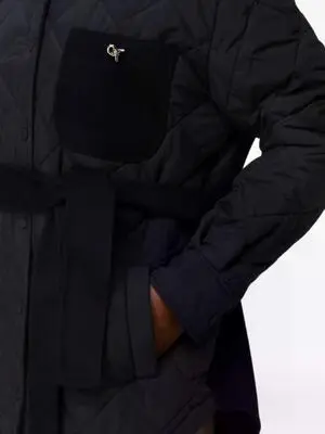 Fabiana Filippi Quilted Belted Jacket