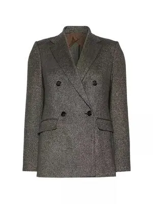 Max Mara Cresta Double-breasted Blazer - Grey