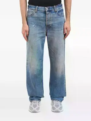 HAIKURE Logan Paint-splatter Jeans
