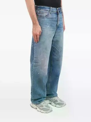HAIKURE Logan Paint-splatter Jeans