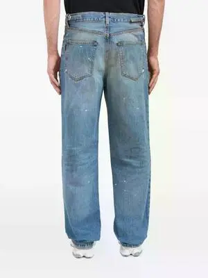 HAIKURE Logan Paint-splatter Jeans