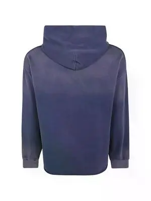 FOUND Logo-embroidered Lion-patch Hoodie