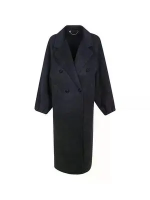 GIOVANNI PARIS Manola Double-breasted Coat - Grey