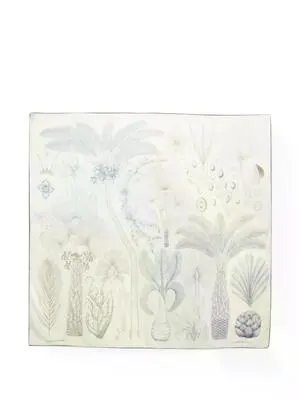 Hermès Index Palmarum Finesse Scarf Neutrals