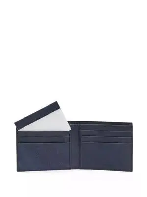 LANCEL Leon Grained Leather Wallet