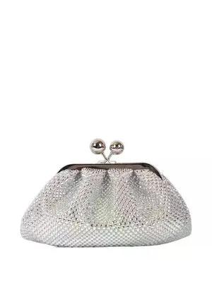 Max Mara Pasticcino Clutch Bag - Silver