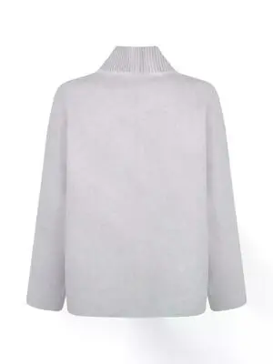 GIOVANNI PARIS Leo Zip-up Ribbed-collar Jacket - Neutrals
