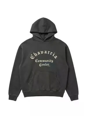 WILLY CHAVARRIA Logo-print Hoodie