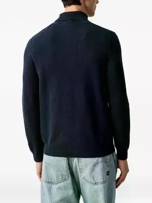 AERONAUTICA MILITARE Patch-detail Roll-neck Jumper