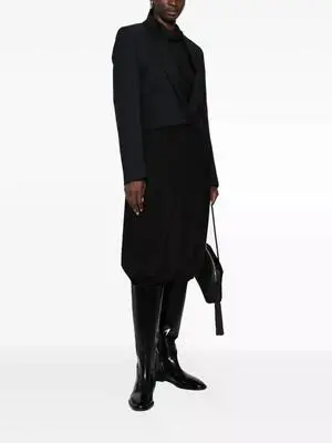 RÓHE Cropped Peak-lapel Blazer