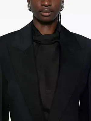 RÓHE Cropped Peak-lapel Blazer
