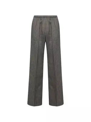 FORTE_FORTE Herringbone-pattern Trousers
