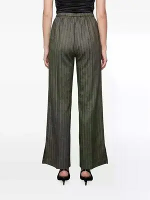 FORTE_FORTE Herringbone-pattern Trousers