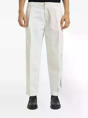 BRIGLIA 1949 Manhattan Pleated Straight-leg Trousers - Neutrals