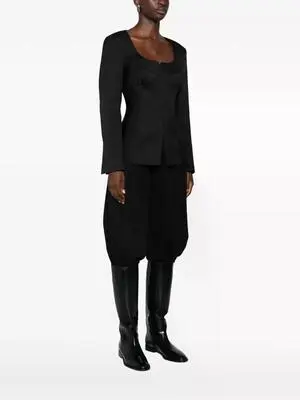 RÓHE Corset-style Hook-and-eye Jacket