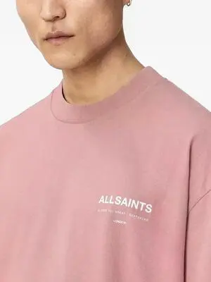 ALLSAINTS Backstage Logo-print T-shirt - Pink