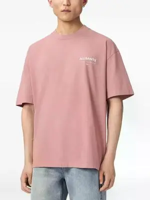 ALLSAINTS Backstage Logo-print T-shirt - Pink