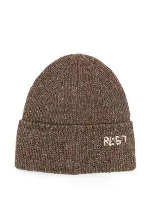 Polo Ralph Lauren Logo-intarsia Chunky-knit Beanie Hat