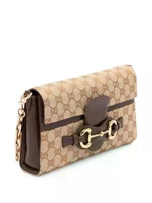 Gucci Horsebit Ristretto Medium Shoulder Bag