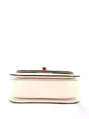 Gucci Bamboo 1947 Top Handle Bag Leather Small Satchel - Neutrals
